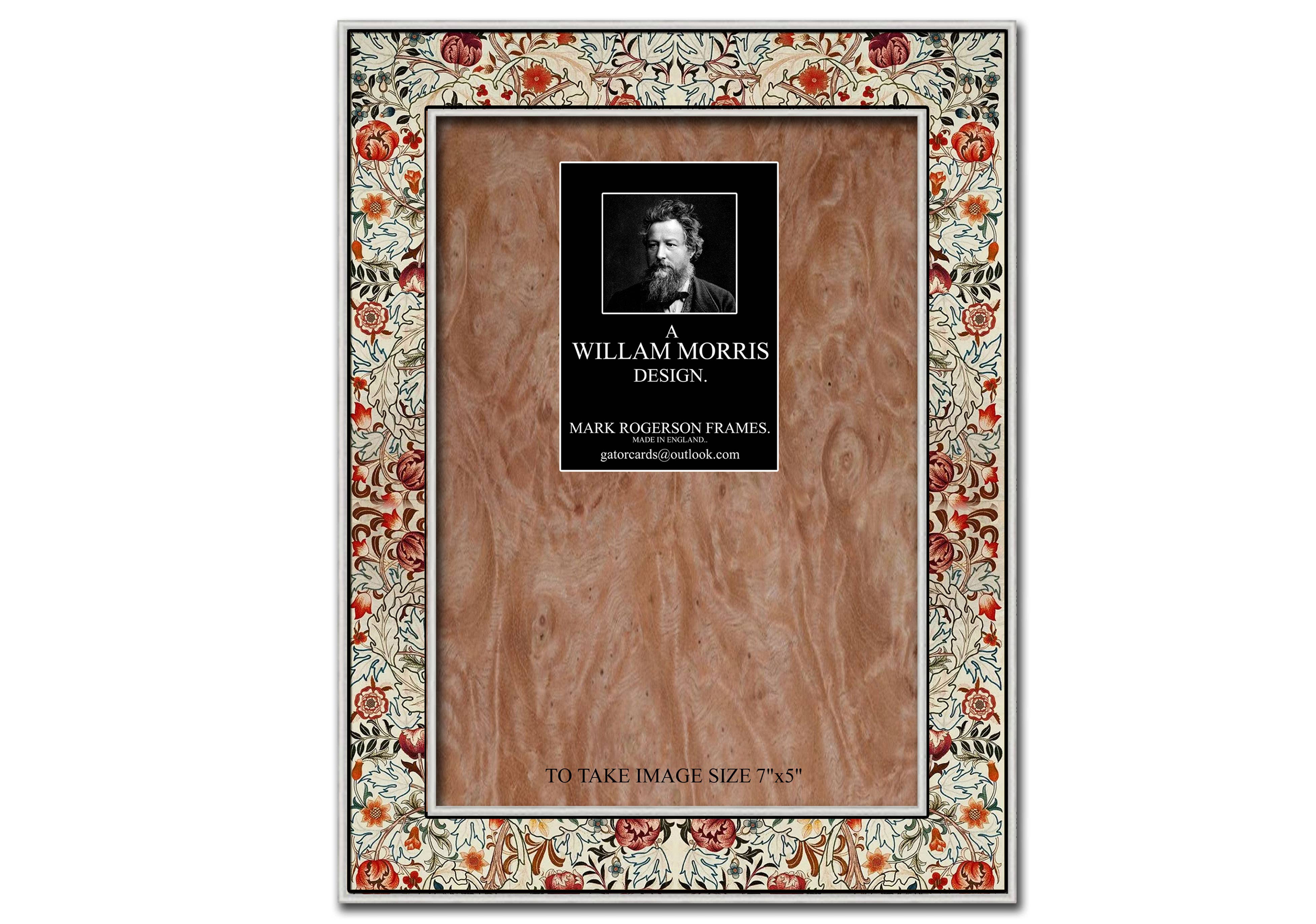 Gator cards - 2432 William Morris 7"x5" Photo Frame – Jack & Abel
